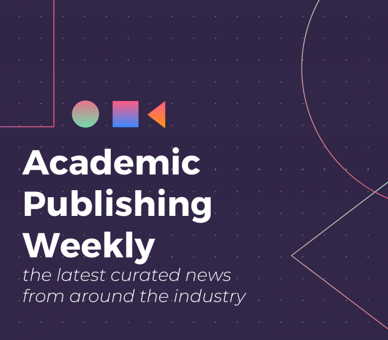 News: Academic Publishing Weekly, 6/15/26 - 6/19/26 - Choice 360